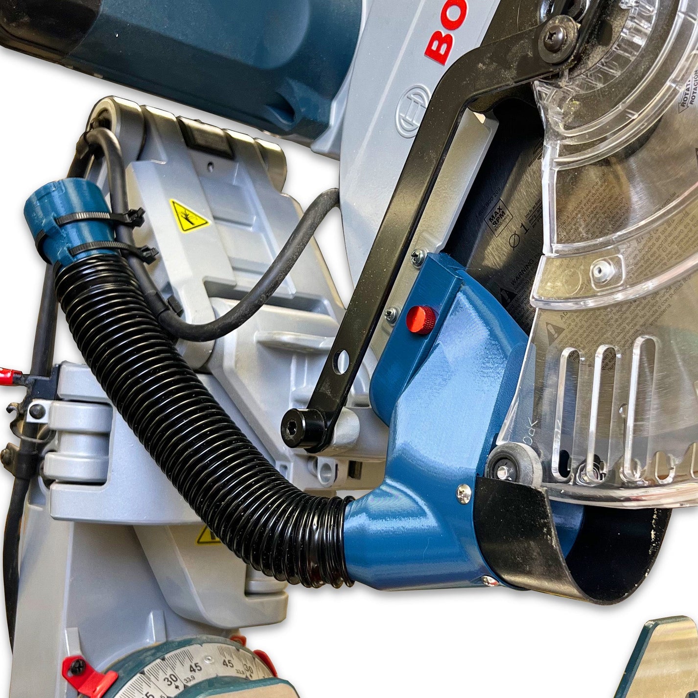Bosch Axial Glide Miter Saw Dust Chute (Gen II) – Wittworkshop
