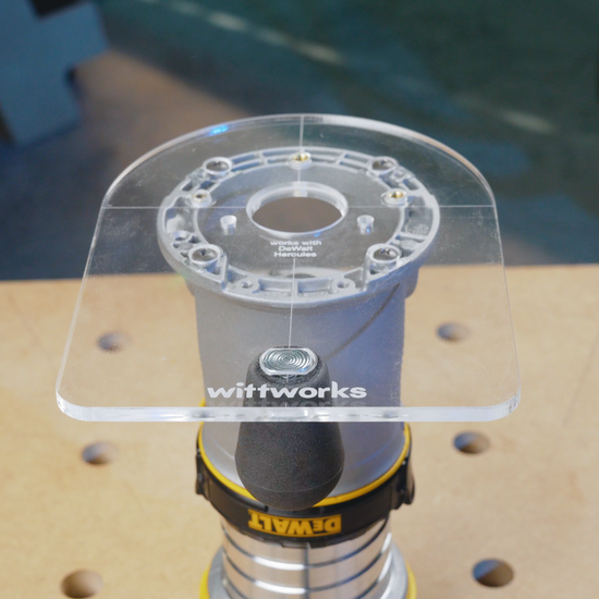 Trim Router Base for Dewalt – Wittworkshop
