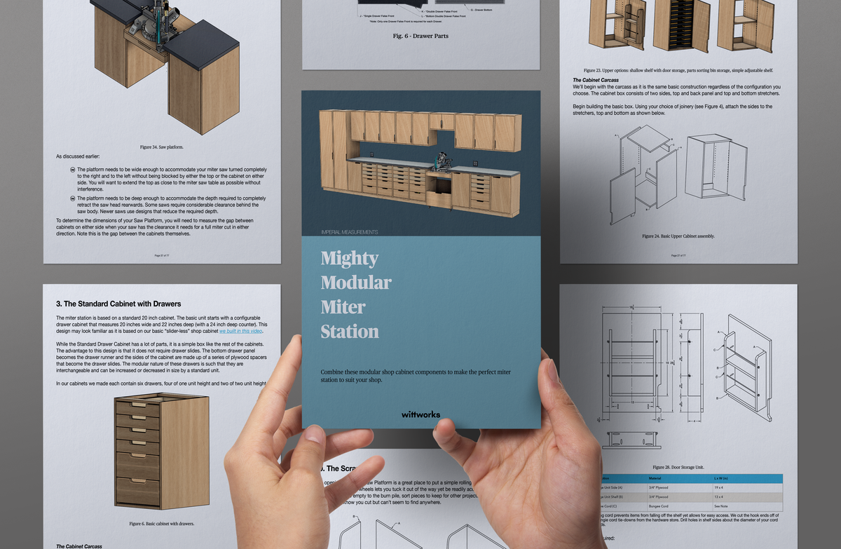 Modular Miter Station Digital Plans – Wittworkshop