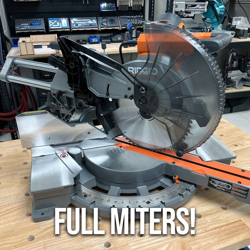 Ridgid 12" Sliding Miter Saw Dust Collection Chute (R4222) – Wittworkshop