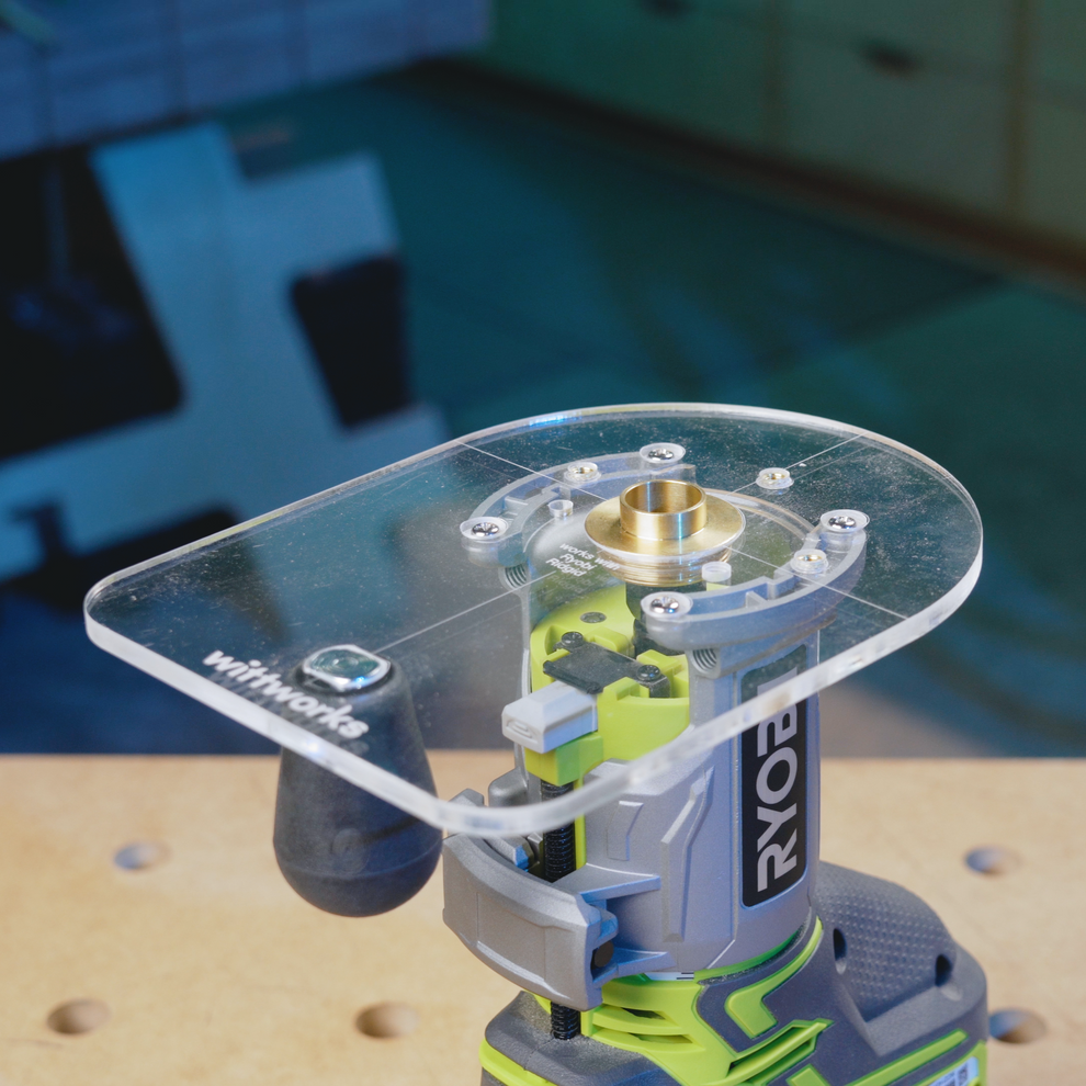 Trim Router Base for Ryobi – Wittworkshop