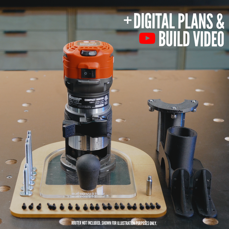 Trim Router Base 1000 Pro – Wittworkshop